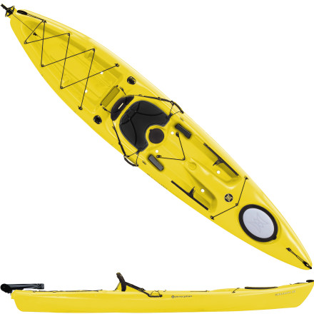Perception Search 13.0 Kayak w/Rudder - Paddle