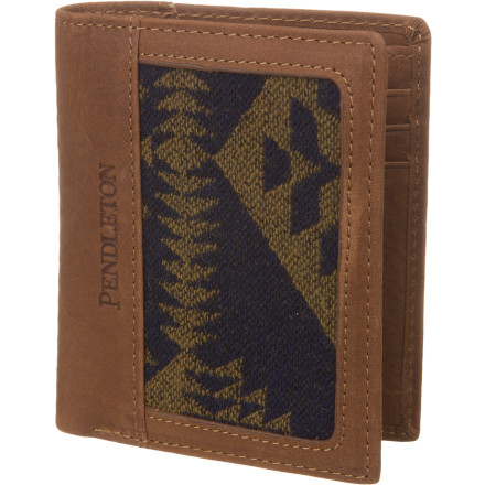 Pendleton Leather Trimmed Wallet - Accessories