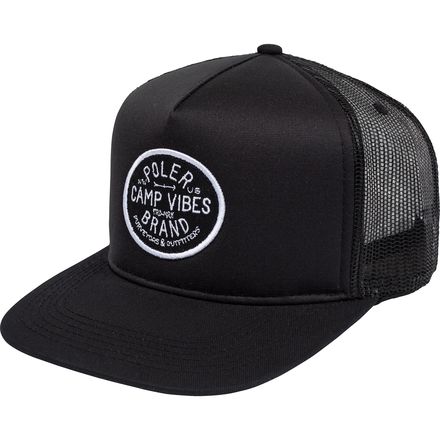 Poler Camp Vibes Brand Trucker Hat - Accessories