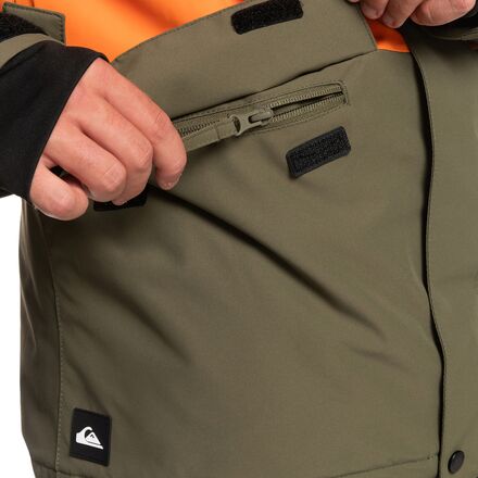 Quiksilver Mission Block Jacket - Men's - Clothing