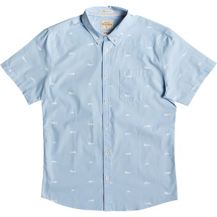 Quiksilver Waterman Spun Reel Short-Sleeve Shirt - Men's - Clothing
