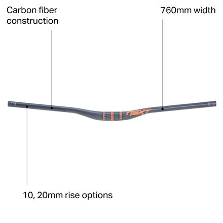 Race Face Next Riser 35mm Handlebar - Bike