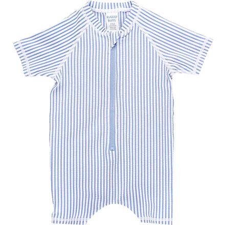 Ruffle Butts Short-Sleeve One-Piece Rash Guard - Infant Boys' - Kids