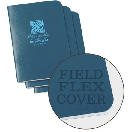 Rite in the Rain Mini-Stapled Notebook - 3.25in x 4.6in - 3-Pack