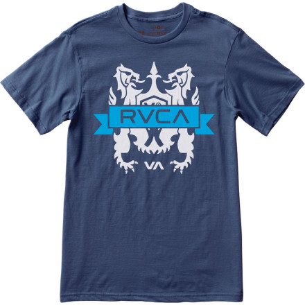 RVCA Crest Banner T-Shirt - Short-Sleeve - Men's - Clothing