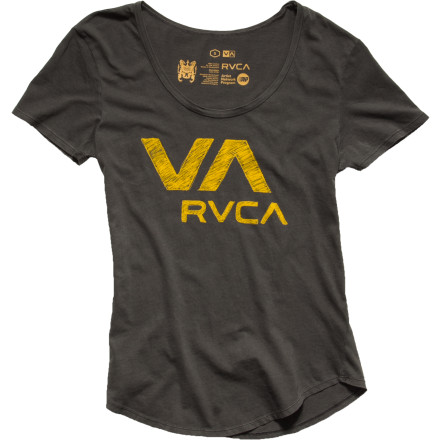 RVCA VA Ball Point T-Shirt - Short-Sleeve - Women's - Clothing
