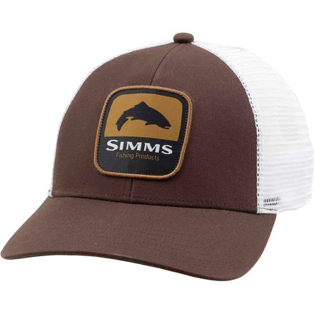 Simms Trout Patch Trucker Hat - Fishing