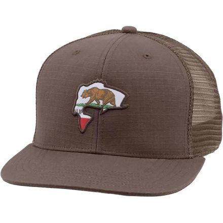 Simms California Patch Trucker Hat - Fishing