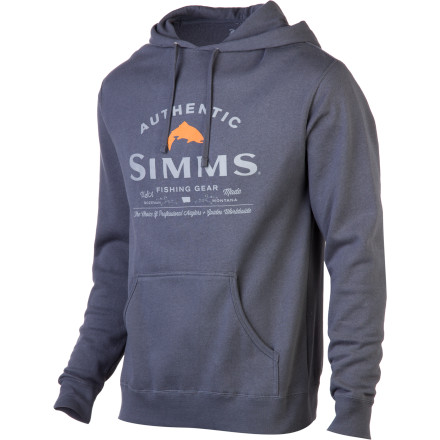 Simms Badge of Authenticity Pullover Hoodie - Men's - Clothing