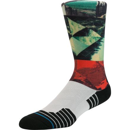 Stance Wonderbust Fusion Run Crew Sock - Men's - Clothing