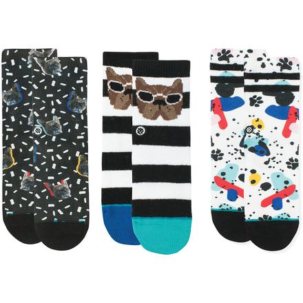 Stance Napkin Apocalypse Sock - 3 Pack - Toddler Boys' - Kids