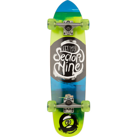 Sector 9 Skateboards Nugget Cruiser Board - Snowboard