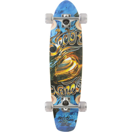 Sector 9 Skateboards LIquid Metal Cruiser Board - Snowboard