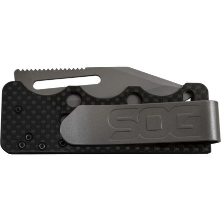 SOG Knives Ultra C-Ti Money Clip Knife - Hike & Camp