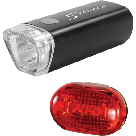 Serfas Starter Combo Cp-N4/Tl-415 Led Combo Bike Light Set - Bike