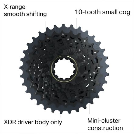SRAM Force XG-1270 12-Speed Cassette - 2023 - Bike
