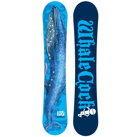 Stepchild Snowboards Whale Cock Collab Snowboard - Snowboard