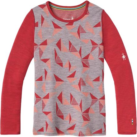 Smartwool Mid 250 Pattern Crew - Girls' - Kids