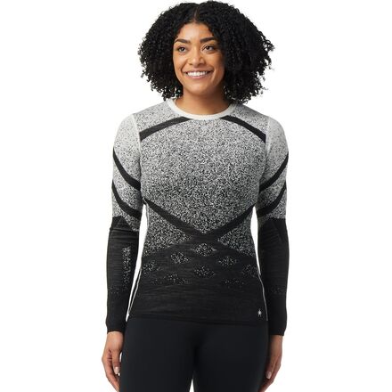 Smartwool Intraknit Thermal Merino Base Layer Pattern Crew - Women's ...