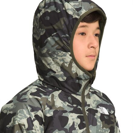 The North Face North Down Hooded Reversible Print Jacket - Boys' - Kids