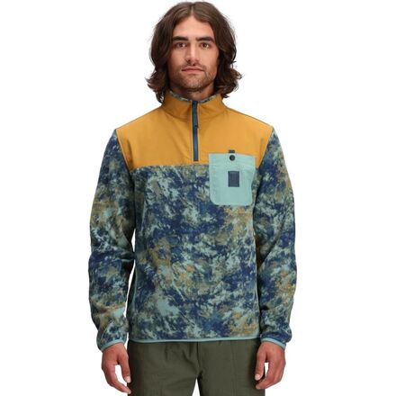Topo Designs Vista 1/4-Zip Lightweight Fleece - Men's - Clothing
