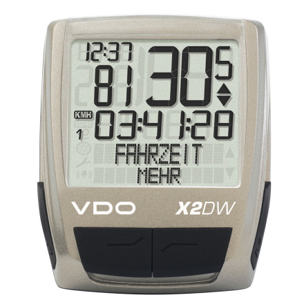 VDO Computers X2DW Digital Wireless Computer - Bike