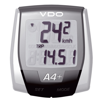 VDO Computers A4+ Wireless Cycle Computer - Bike
