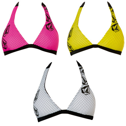 Volcom The Mixer Halter Reversible Bikini Top - Women's - Clothing