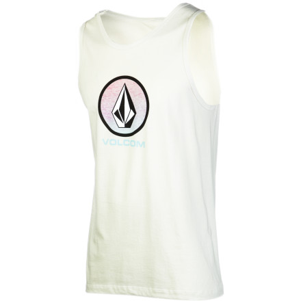 Volcom Lockup Circle Tank Top - Men's - Clothing