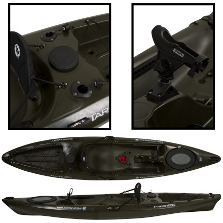 Wilderness Systems Tarpon 120 Angler Kayak - Paddle