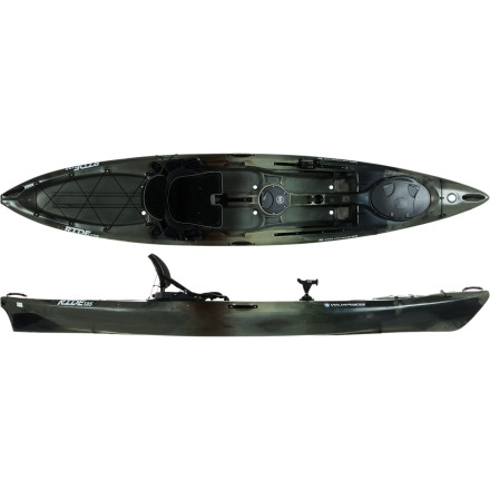 Wilderness Systems Ride 135 Advance Angler Kayak - Fly Fishing