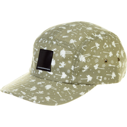 WeSC Palm Tree 5 Panel Hat - Accessories