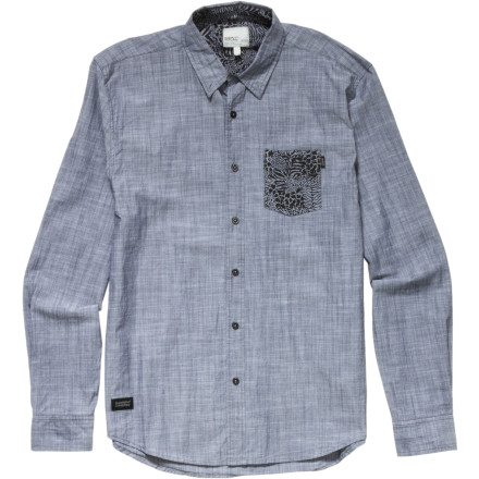 WeSC Zebraffger Shirt - Long-Sleeve - Men's - Clothing