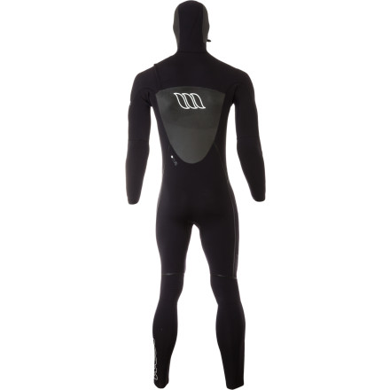 West Wetsuits Lotus 5/4 Hooded Chest-Zip Full Wetsuit - Men's - Clothing