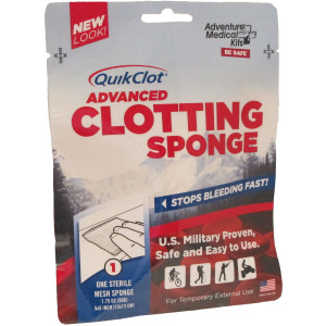 Adventure Ready Brands Quikclot Advanced Clotting Sponge