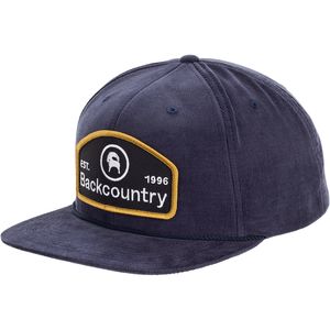 Backcountry Logo Badge Corduroy Snapback Hat - Accessories
