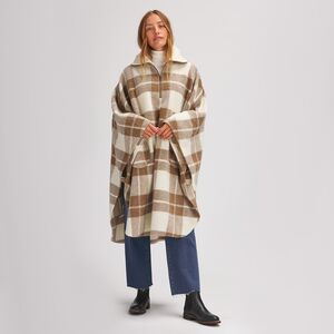 Basin and Range Plaid Poncho - Women's - Clothing