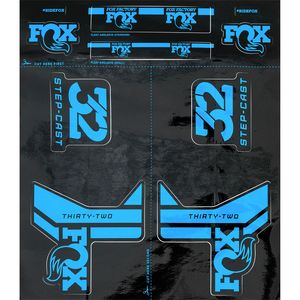 FOX Racing Shox Float 32 Step-Cast Decal Kit - Bike