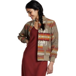 Pendleton Jacquard Bomber Jacket - Women's - Clothing