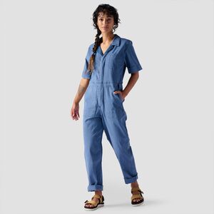Stoic Short-Sleeve Venture Jumpsuit - Women's - Clothing