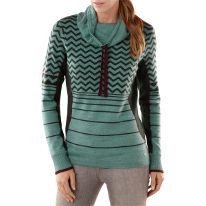 Smartwool Optic Frills Double Kint Pullover Sweater - Women's - Clothing
