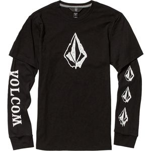 Volcom West Two Fer Long-Sleeve Top - Boys' - Kids
