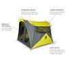 NEMO Equipment Inc. Wagontop 4 Tent: 4-Person 3-Season | Backcountry.com