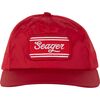 Seager Co. Whitewater Nylon Mesh Snapback Hat - Accessories