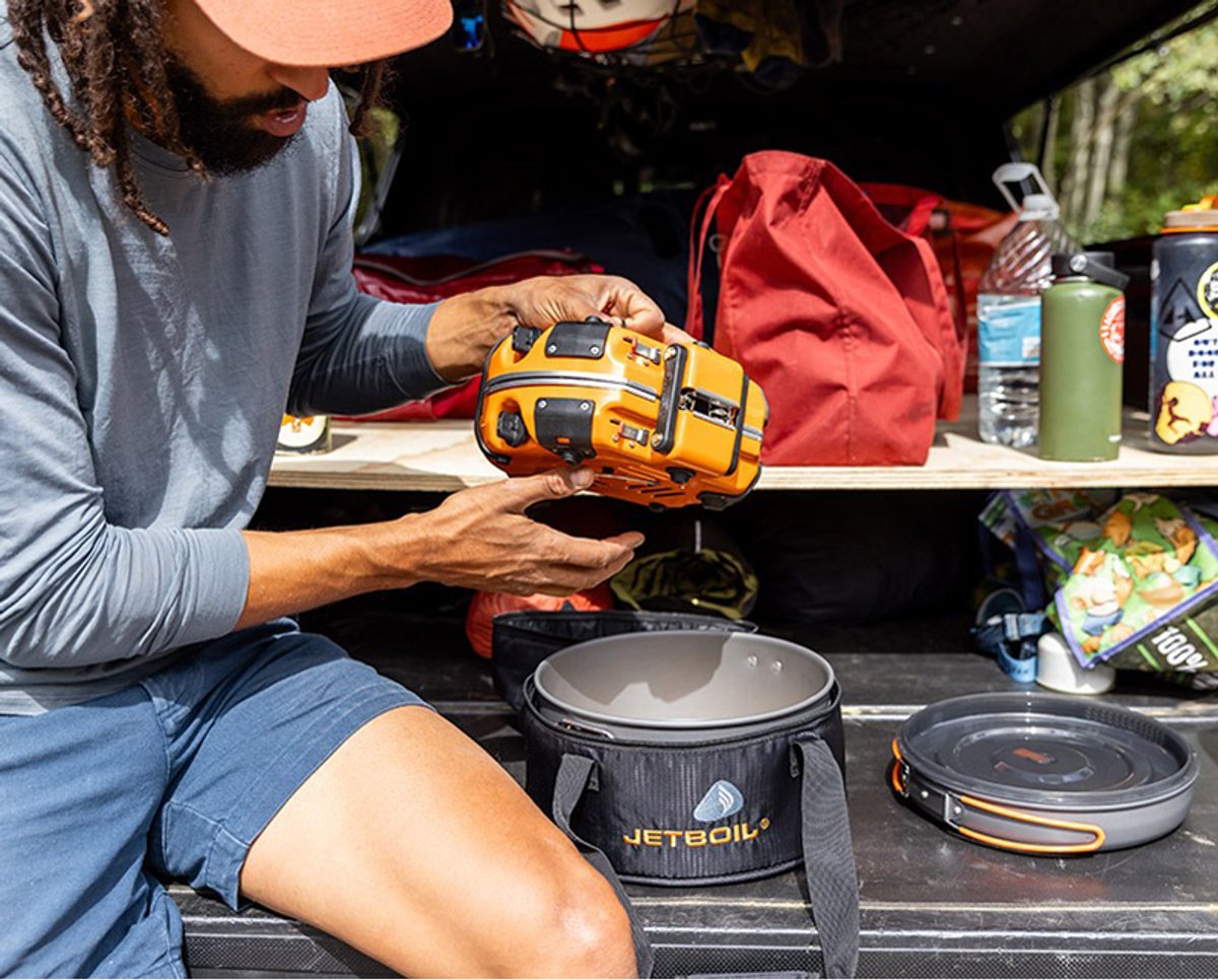 Jetboil Genesis Base Camp 2 Burner Cooking System - Hike & Camp