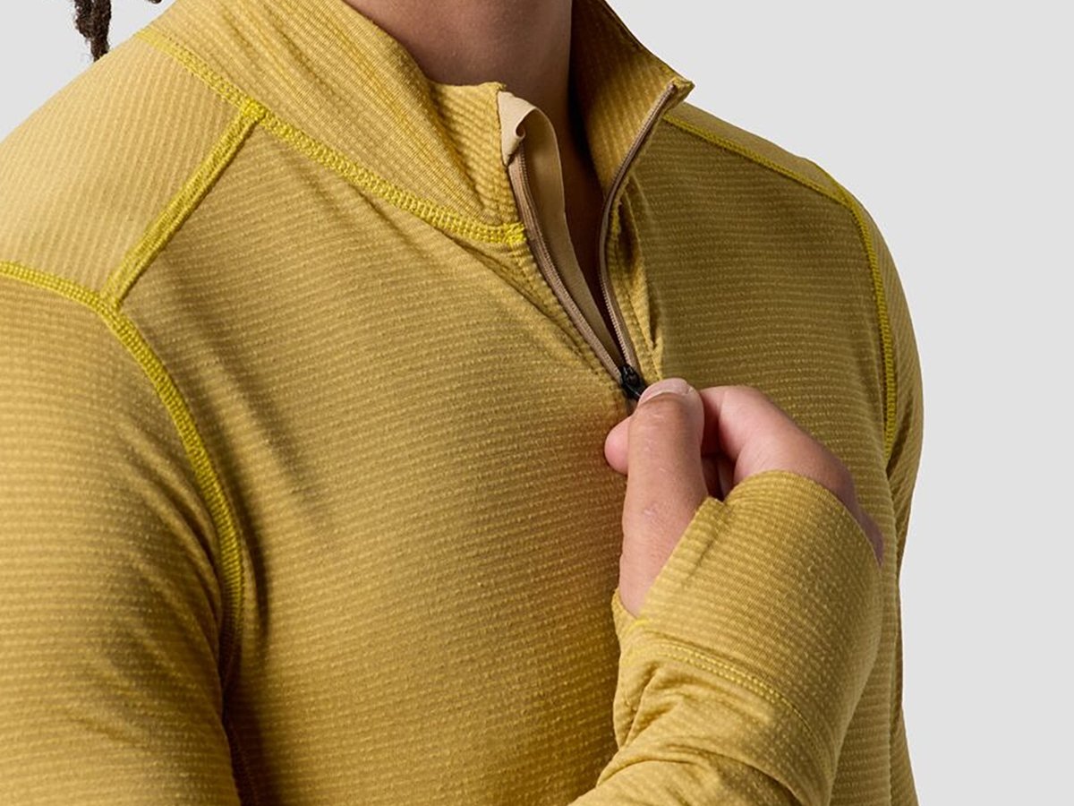 Backcountry Pines Microgrid Ultra-Lt Baselayer 1/4-Zip Top - Men's ...